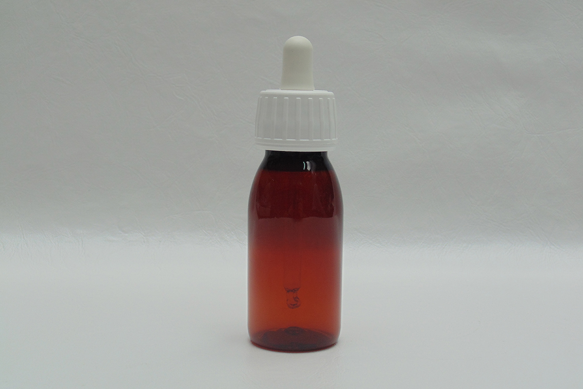 Botella plástico PET topacio Pilfer 28 con tapón cuentagotas ...